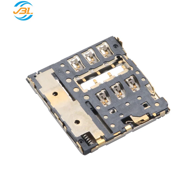 jbl-102314342-B 8pin MICRO SIM CARD SLOT PUSH PUSH CONNECTOR DIP SMT ...