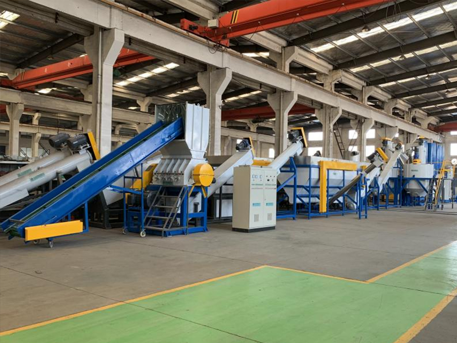 Saudi Arabia Customer: Plastic Film Crushing Washing Line-Zhangjiagang ...