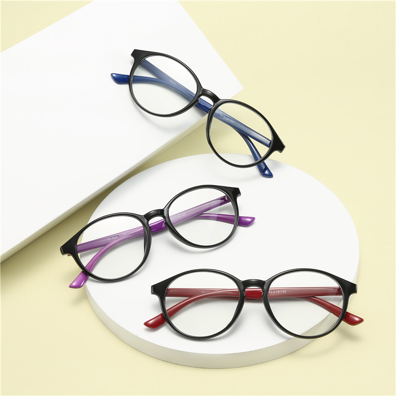 Negative ion anti blue light glasses frame quantum black tec