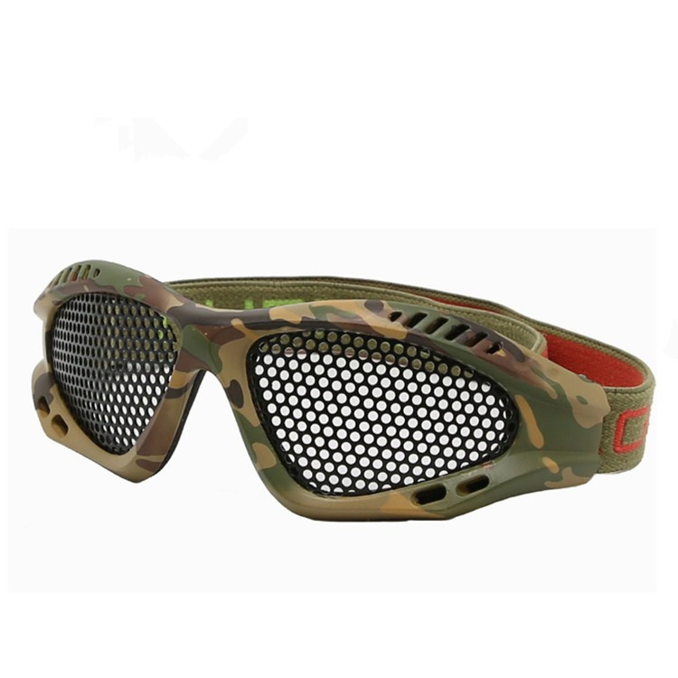 Wholesale UV Wire Mesh Safety military glasses