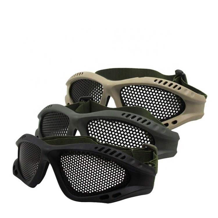 Wire Mesh shooting military goggles tactical goggles