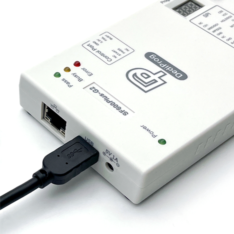 SF600Plus-G2 SPI NOR Flash 芯片烧录机_得镨电子科技(上海)有限公司