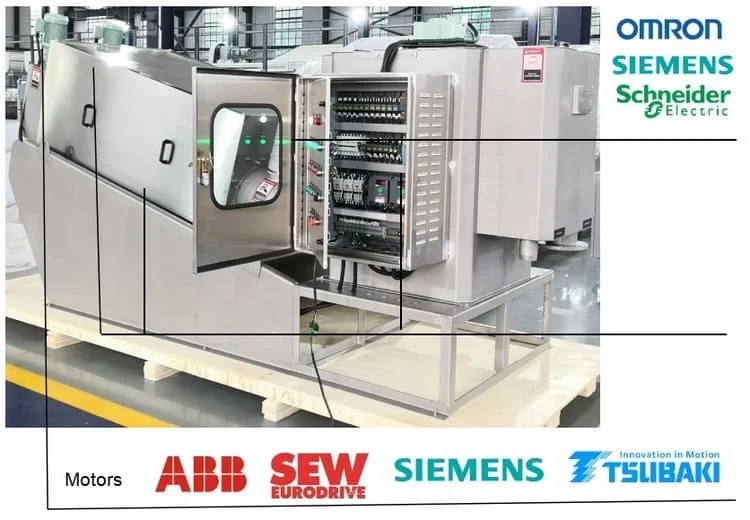 Screw Press Dewatering- Screw Press Sludge Dewatering Machine