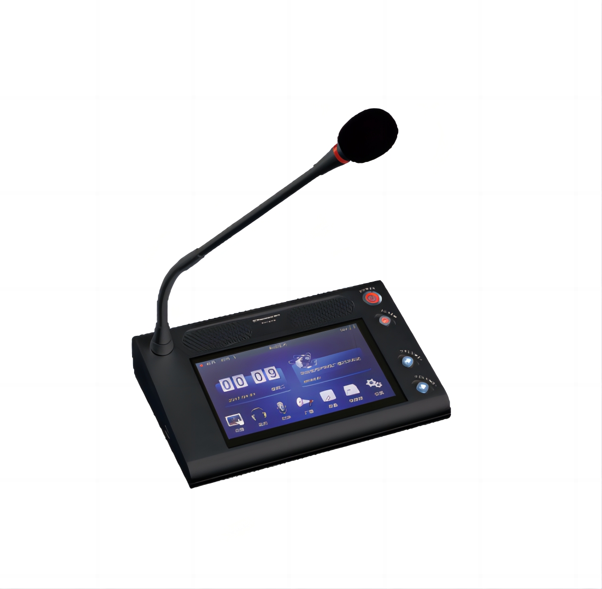 IPM-6830A IP Network Remote Paging Microphone-Zhongshan Chungson Public Address Apparatus ...