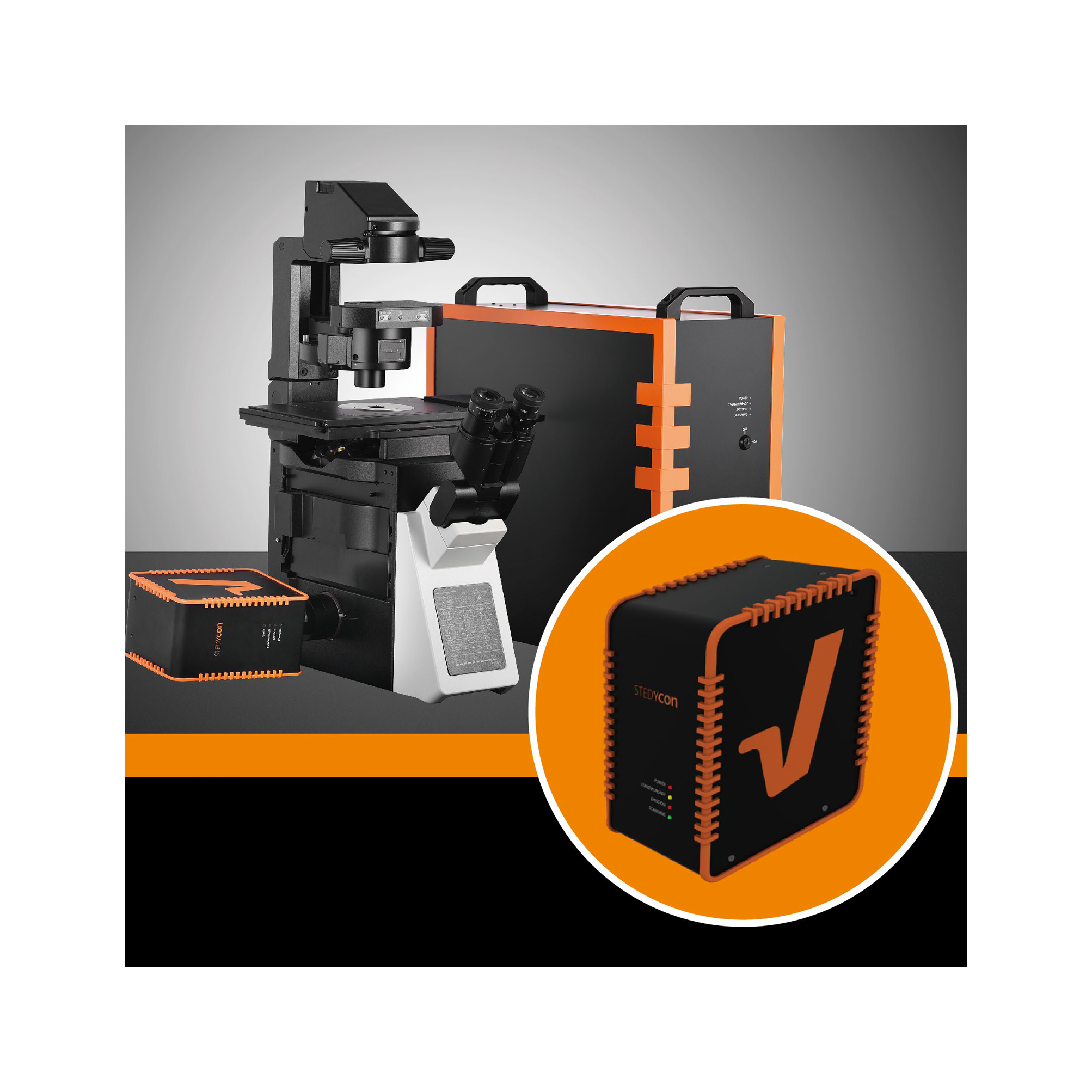 紧凑型STED超分辨显微镜STEDYCON-昆明纳瑞科技