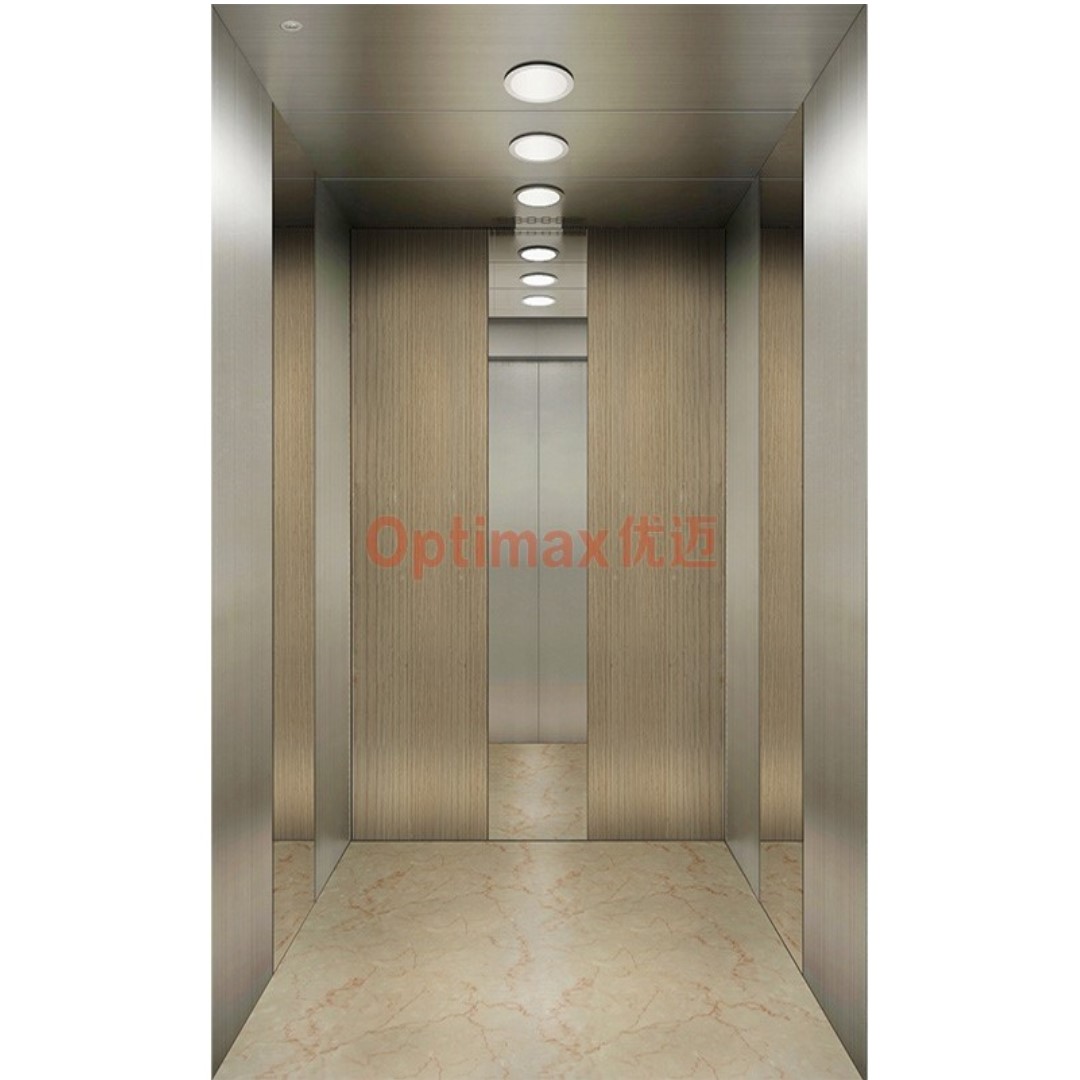 Natural Texture Passenger Elevator Cabin Design-Exporter-Manufacturer