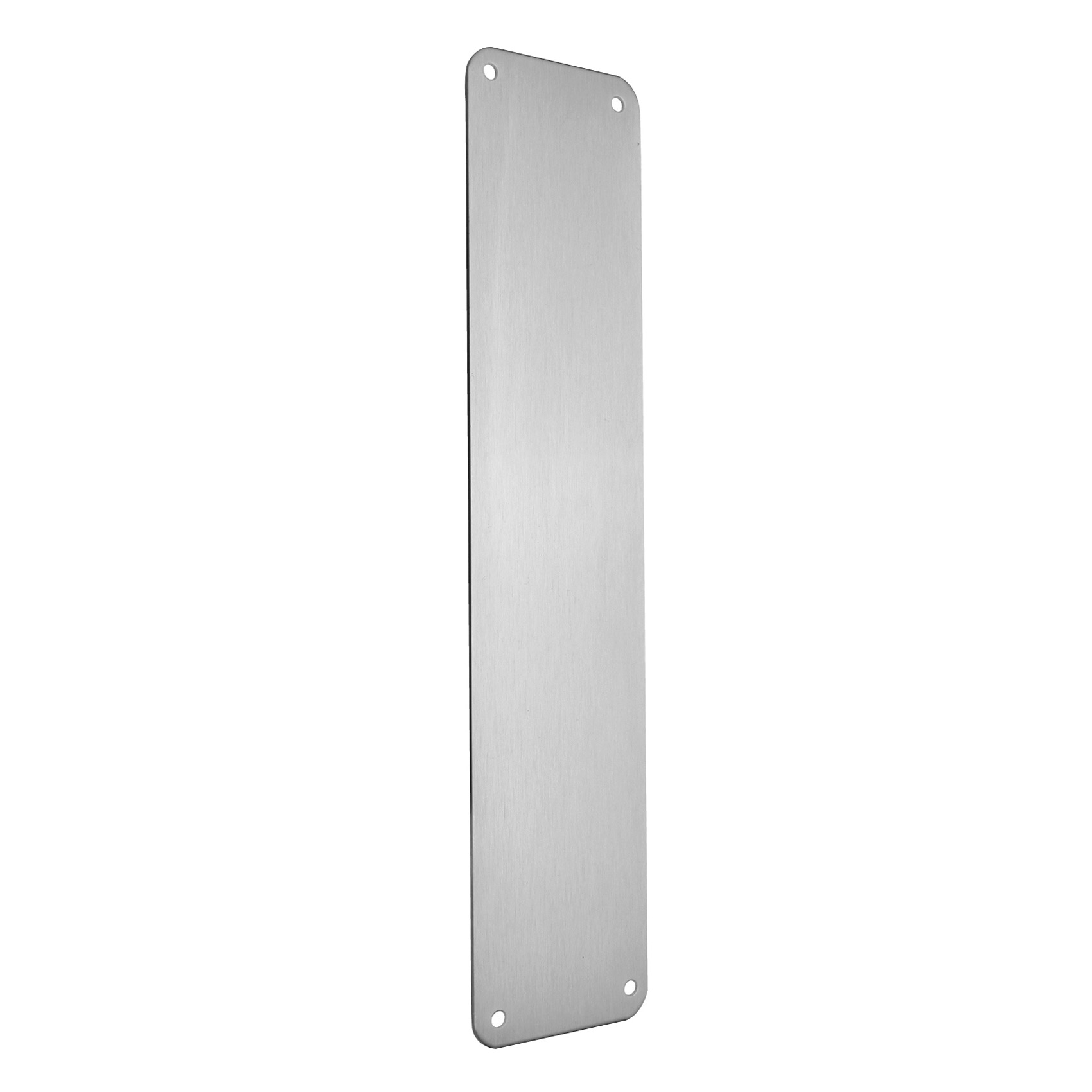RADIUS CORNER PUSH PLATE VISIBLE 300MM×65MM PUSH PLATE-NANDSQ HARDWARE