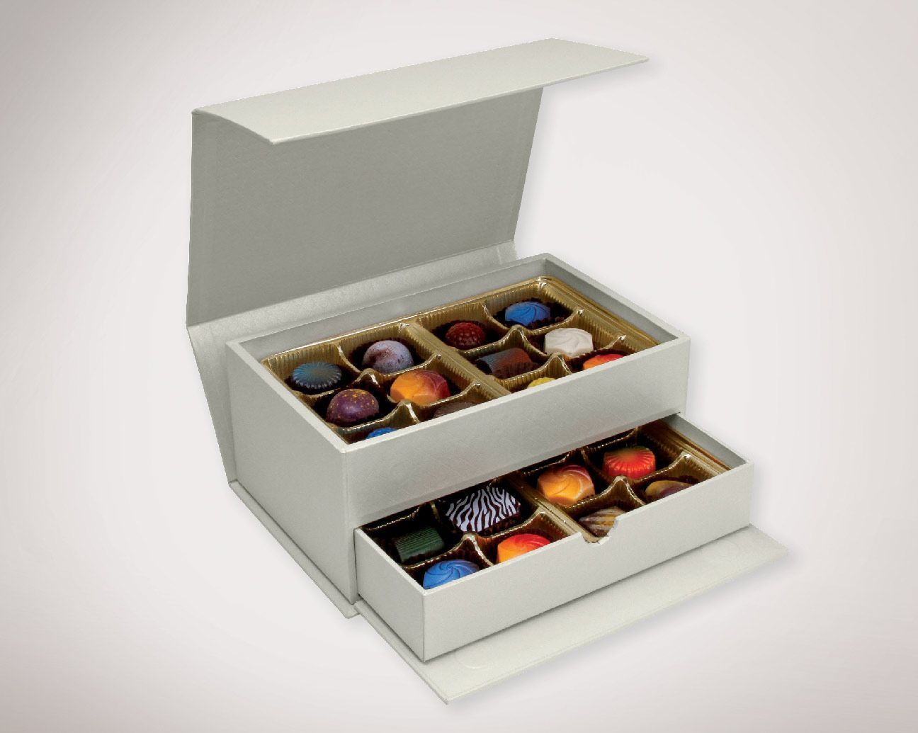 Magnetic Closure Rigid Set-up Box-for sale-supplier
