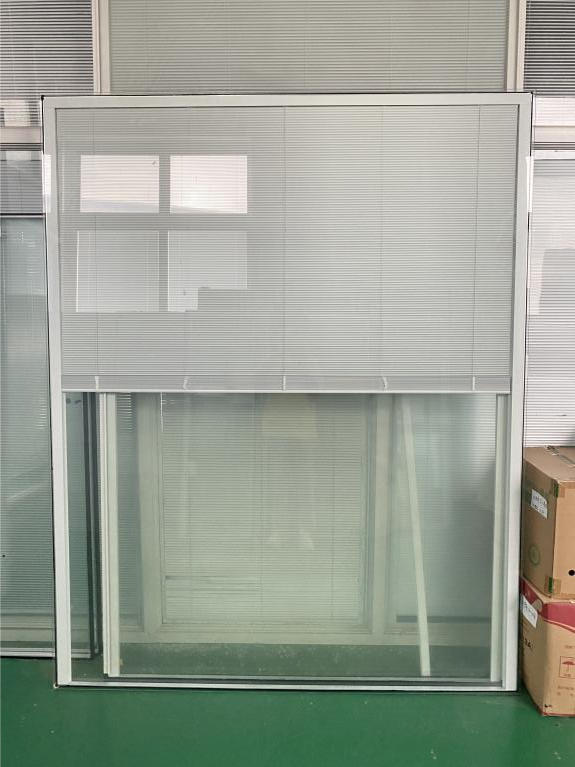 Big size aluminum hollow shutter glass-CHENMING HIGH-TECH