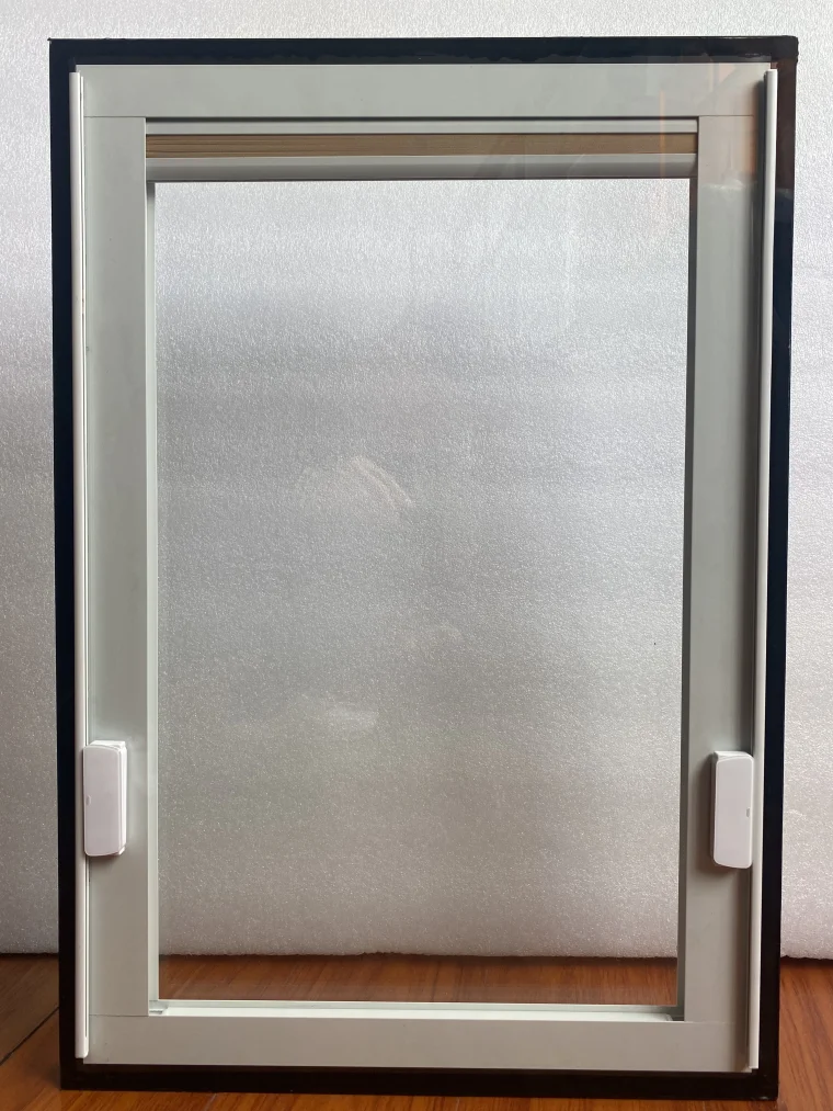 Indoor Hollow Shutter Glass Customizer-Blinds Inside Glass Door ...