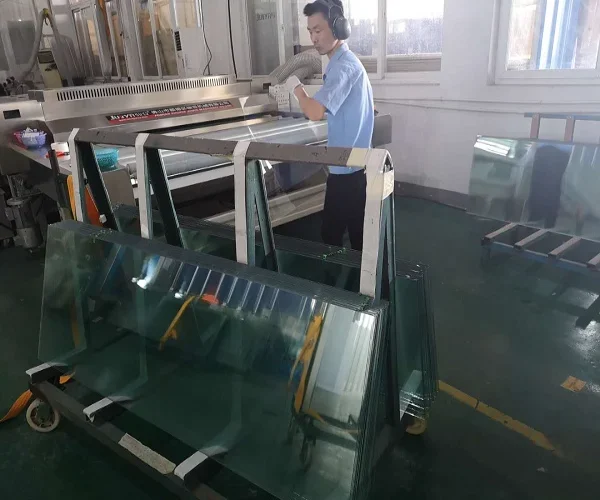 Indoor Hollow Shutter Glass Customizer-Blinds Inside Glass Door ...