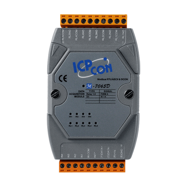 泓格模块_ICPCON_M-7065D_分布式I/O_数据采集模块_上海栎帛电子科技有限公司_泓格白金级代理商