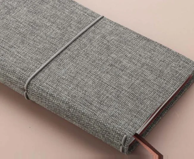 Linen Cover Notebook-Company-Supplier-Vendor-For Sale