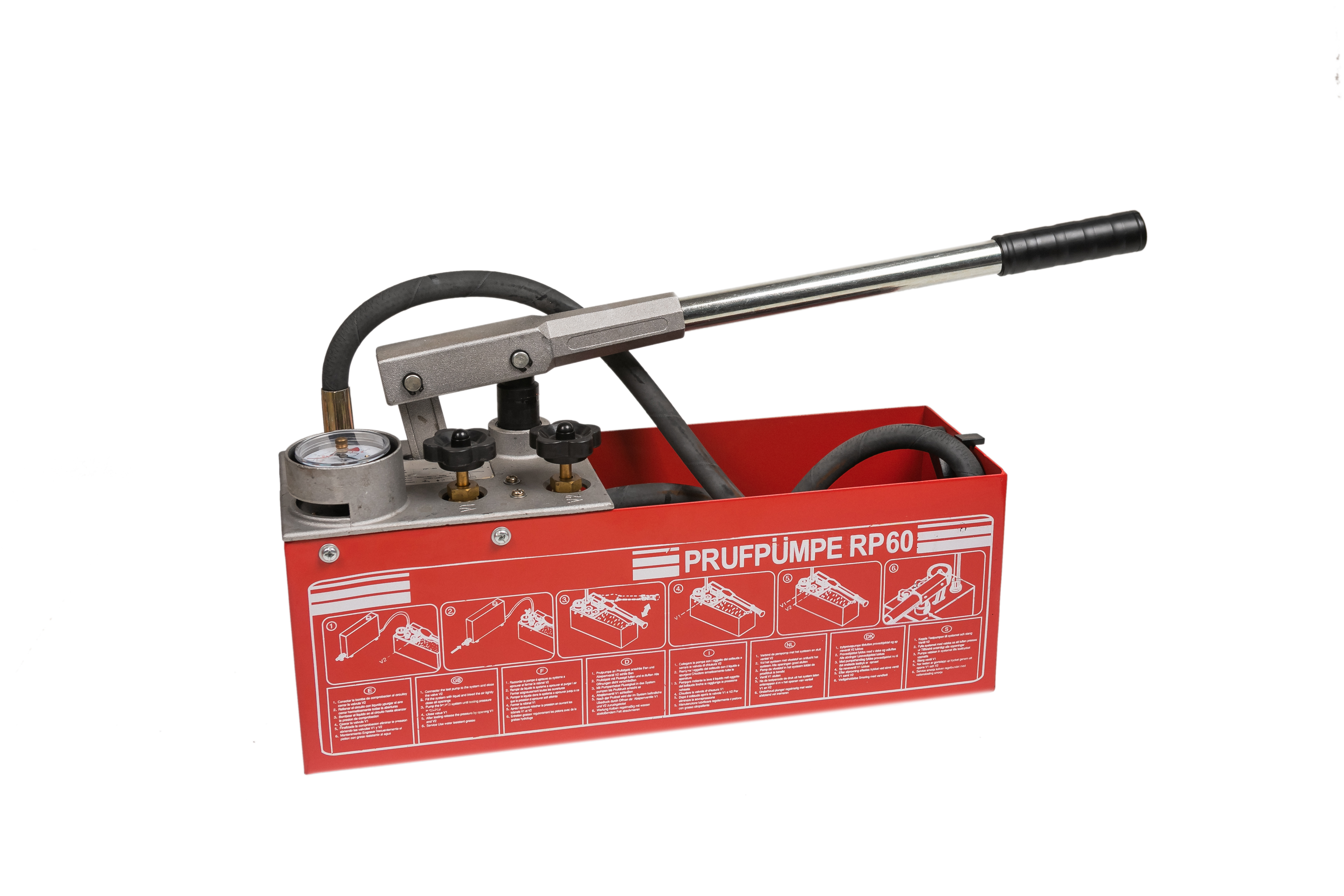 manual water test pump