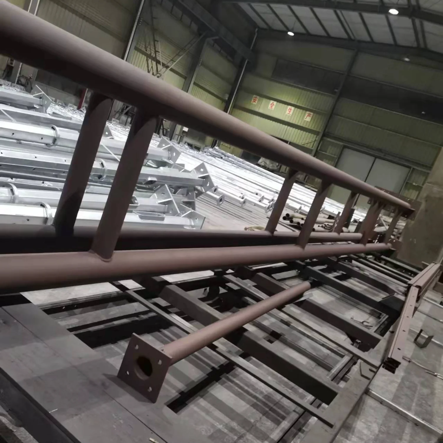 European-standard Steel Structure Fabrication for Workshop Hangar Hall ...