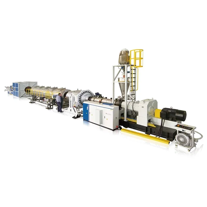 Features And Advantages Of PVC Plastic Pipe Extrusion Line