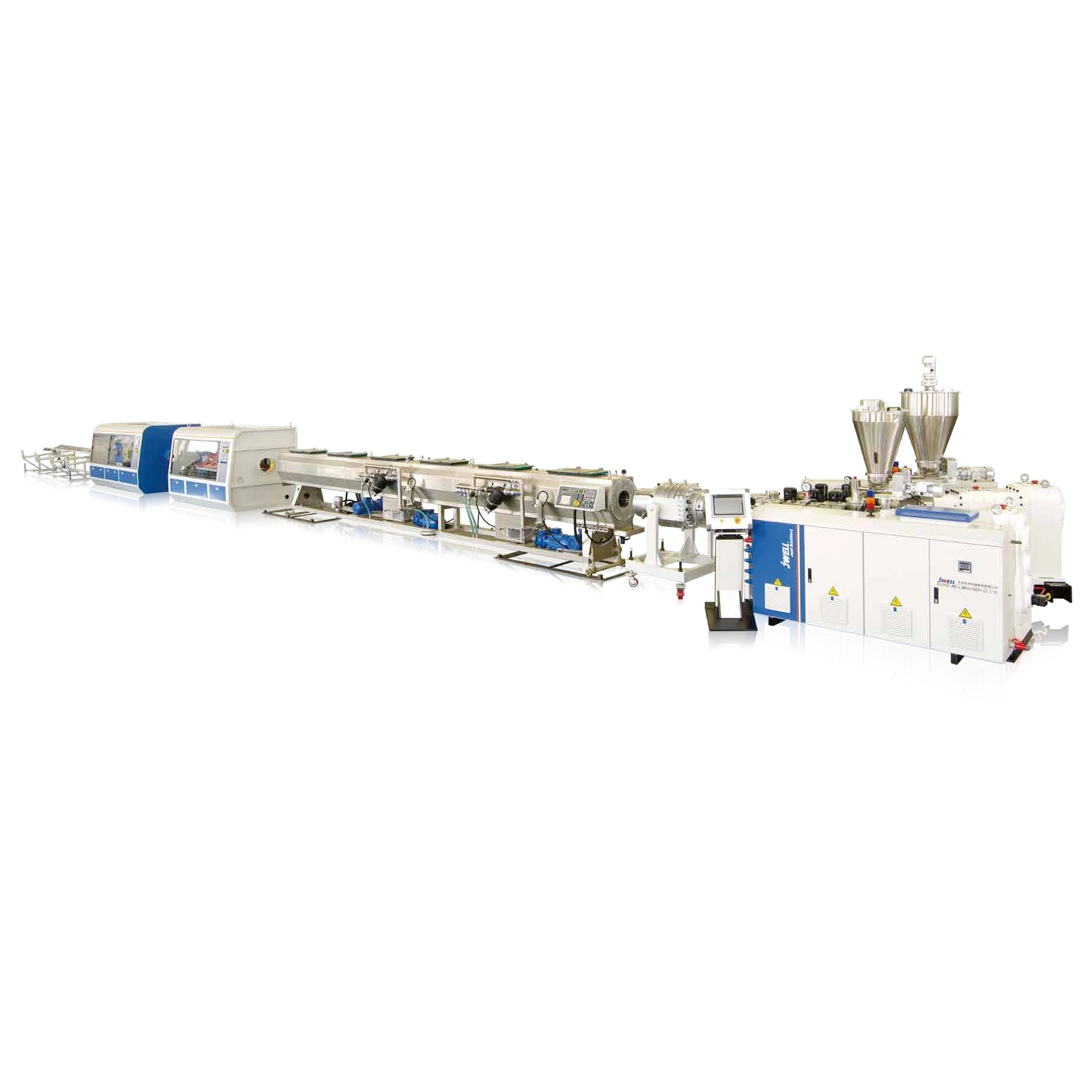 PVC Dual Pipe Extrusion Line Factory-Supplier-Jwell Machinery