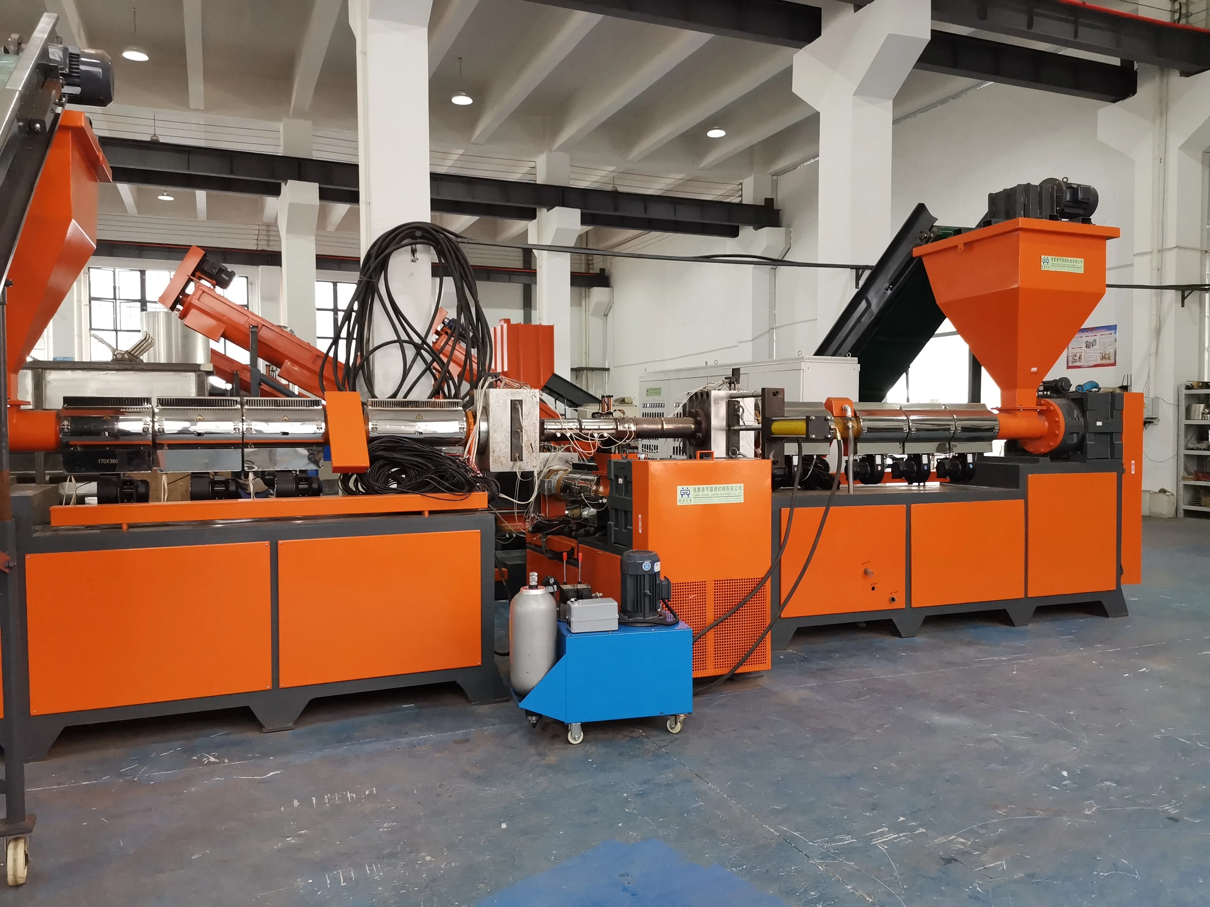 HDPE LDPE Materials Recycling Granulator Machine-Lianding