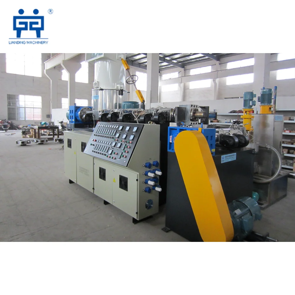 Double Stage PE Film Compacting Cutting Granulating Line-Lianding