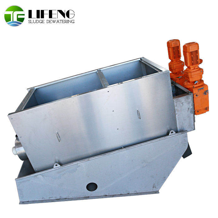 Multi Plate Screw Press dewatering machine-Zhejiang Lifeng ...