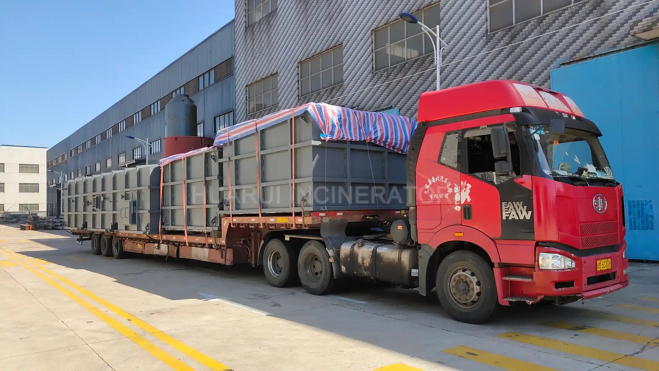 The equipment of each project is delivered on schedule-Huarui