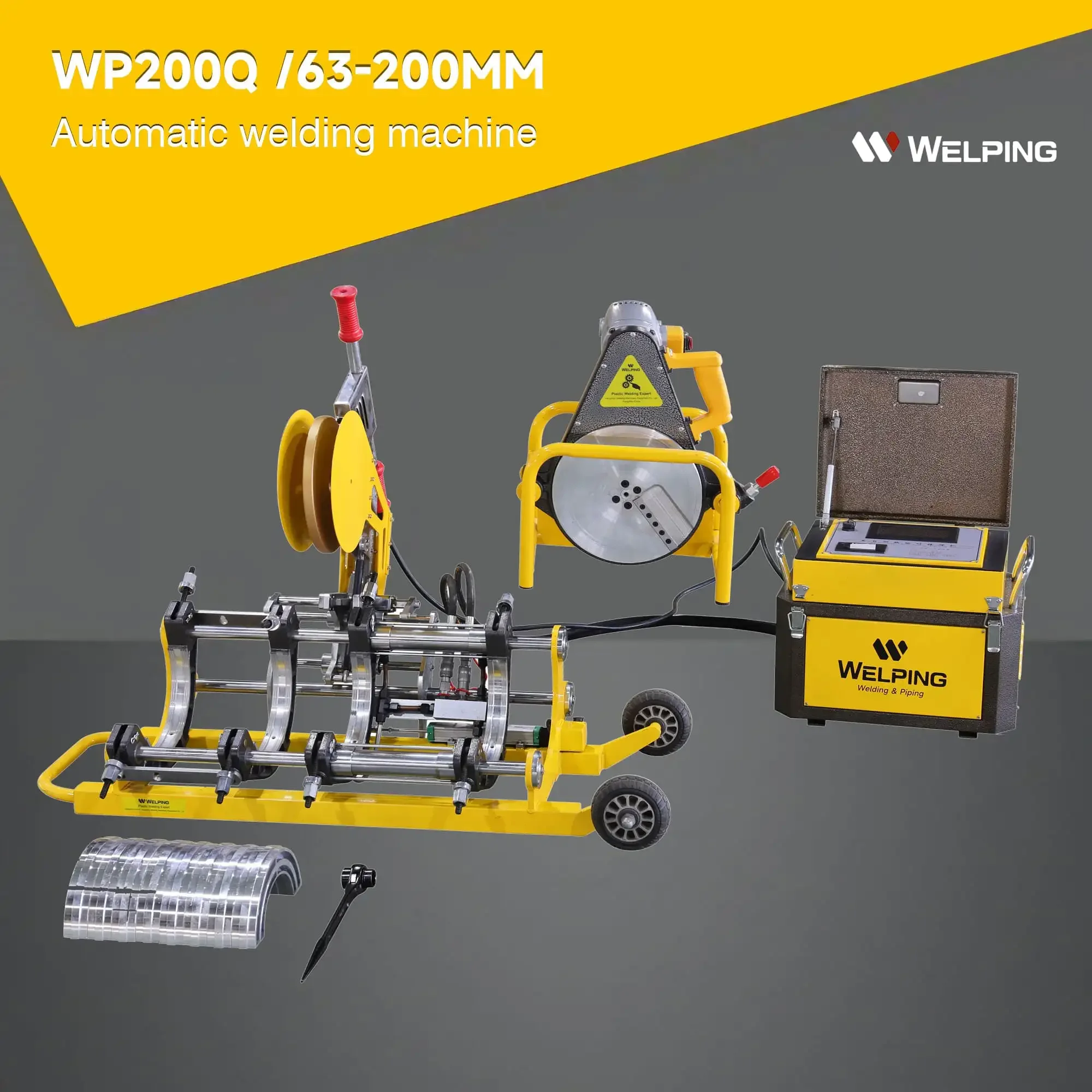 Application Of Gas Piping Automatic Butt Welding Machine Provide