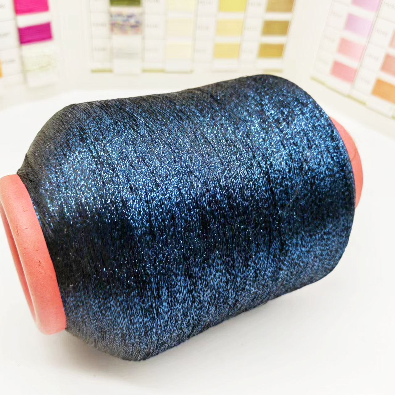 Pure Silver Metallic Yarn-150D Rayon Weaving Thread Brand