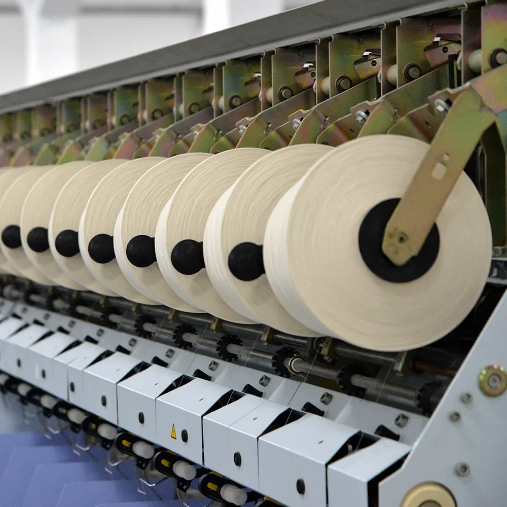 The production process of Fully Drawn Yarn