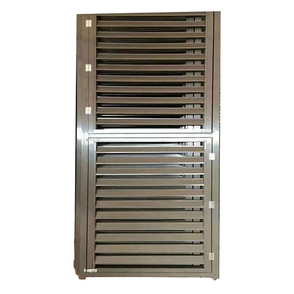 Aluminum Venetian louver windows for exterior wall decoration -FAMOUS