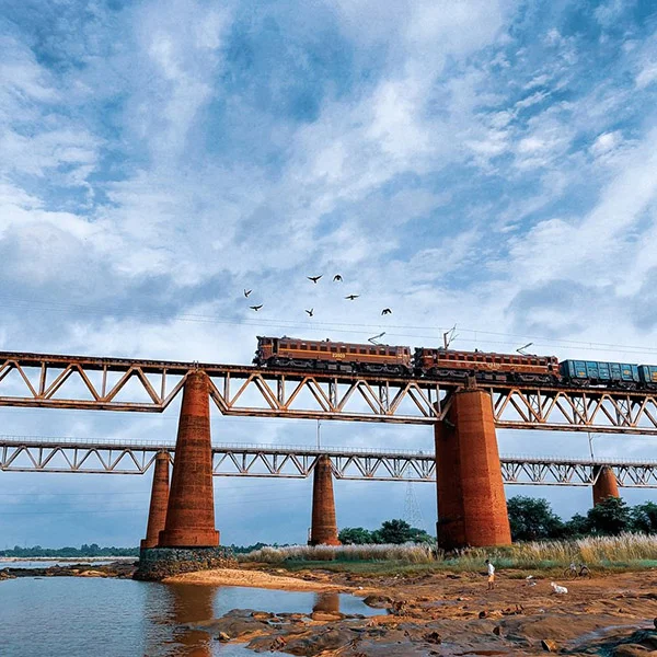High Quality Prefab Railway Steel Arch Bridge Steel Curved Railway ...