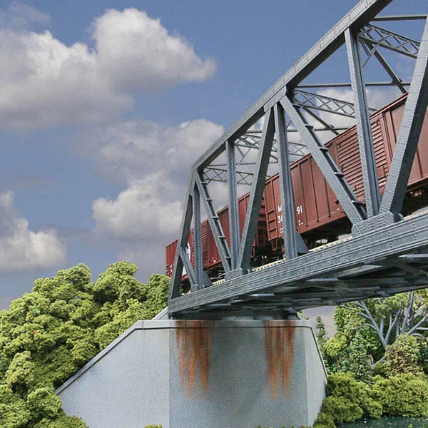 High Quality Prefab Railway Steel Arch Bridge Steel Curved Railway ...