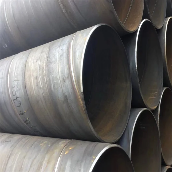 Steel Tube SSAW Helical Seam Spiral Welded Used For Piling Tube ...