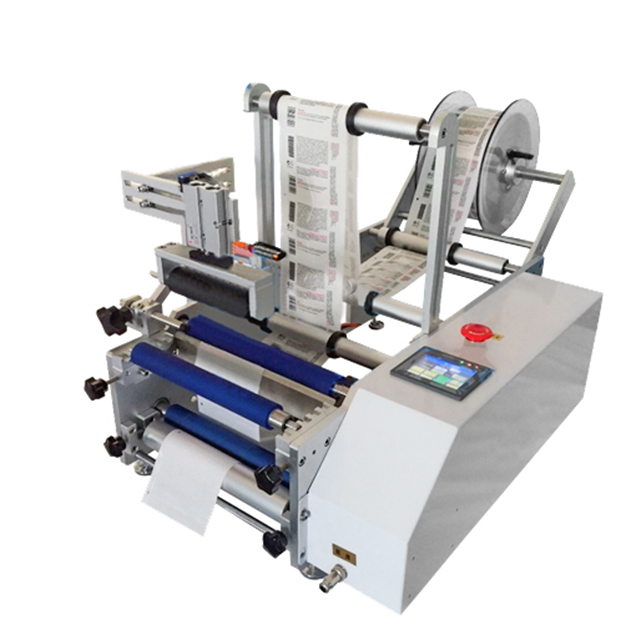 Semi Auto Flat Bottle-Can-Labeling Machine-Beilt