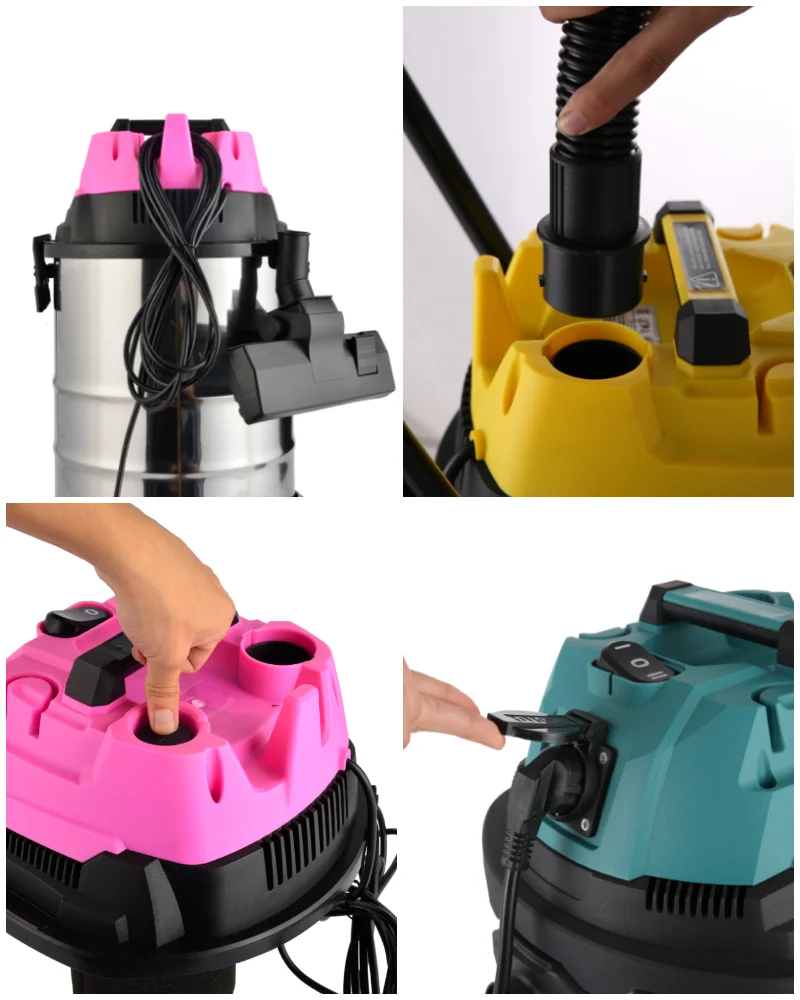 30L Workshop Wet And Dry Vacuum Cleaner Dust Extractors