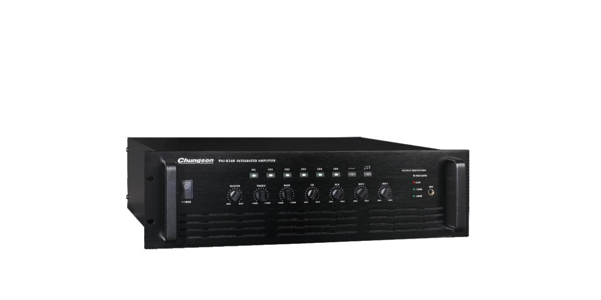 PAI-8240/8360/8480/8600 Integrated Amplifier-Zhongshan Chungson Public ...