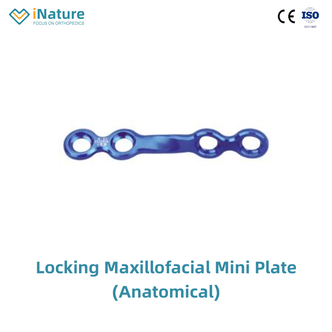 Locking Maxillofacial mini plate (Anatomical)-| iNature - Manufacturer ...