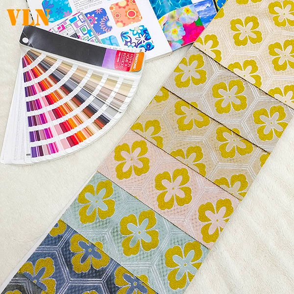 Buy High Quality-Floral Pattern Gblan Jacquard Woven Fabric-- Velena Fabric