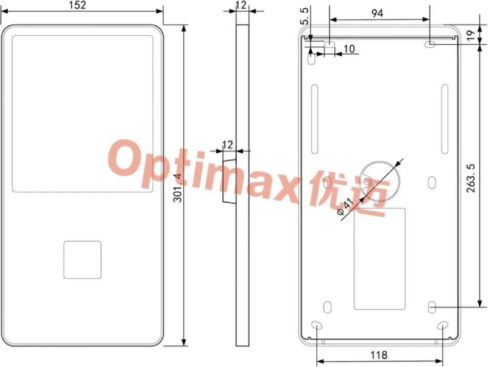 Parallel Lift LOP Surface Mounted Calling Box-Vendor-Factory-Optimax