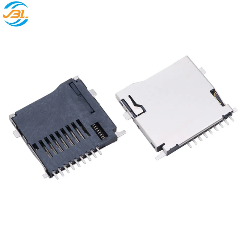 JBL-TF005-410 9PIN TF CARD PUSH CONNECTOR REVERSE SINK SMT -DONGGUAN ...