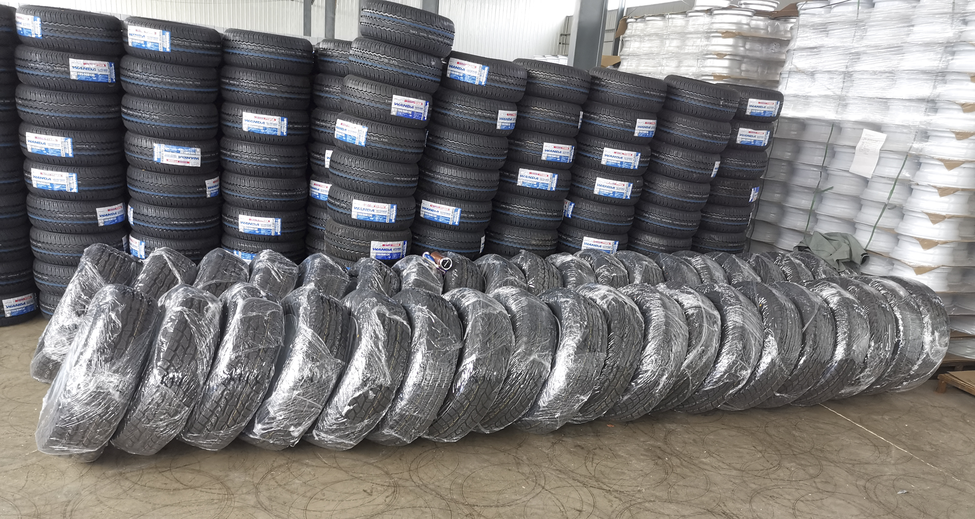 100pcs wheel samples are finished