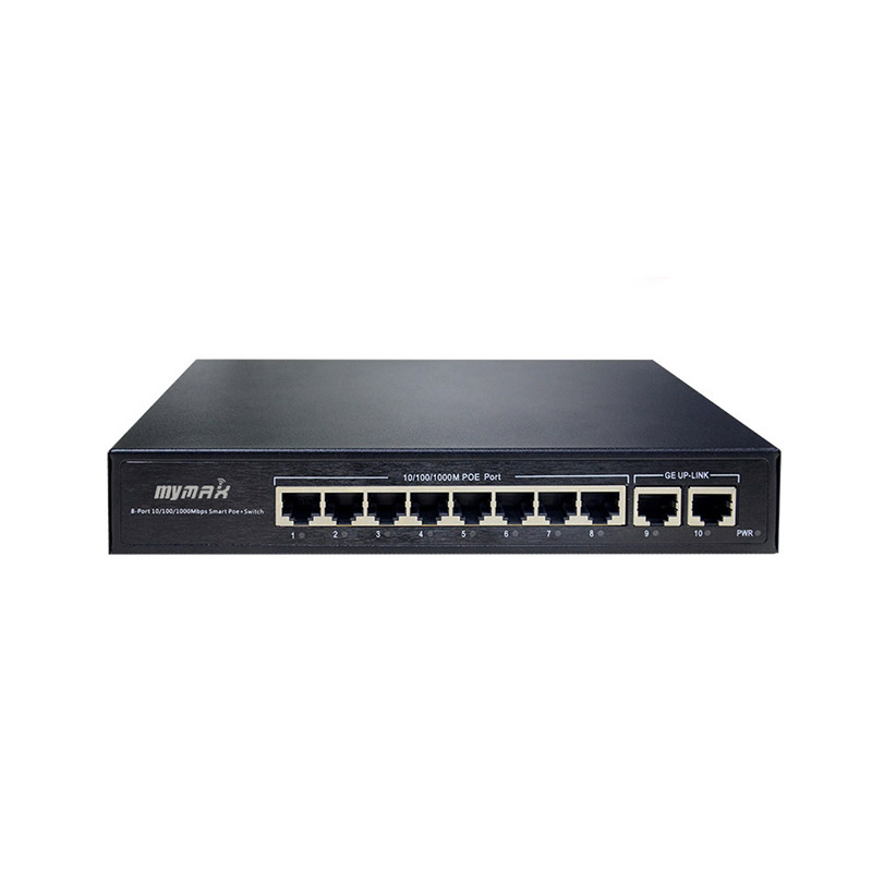 10-Port Industrial Gigabit Poe Network Switches Wholesaler