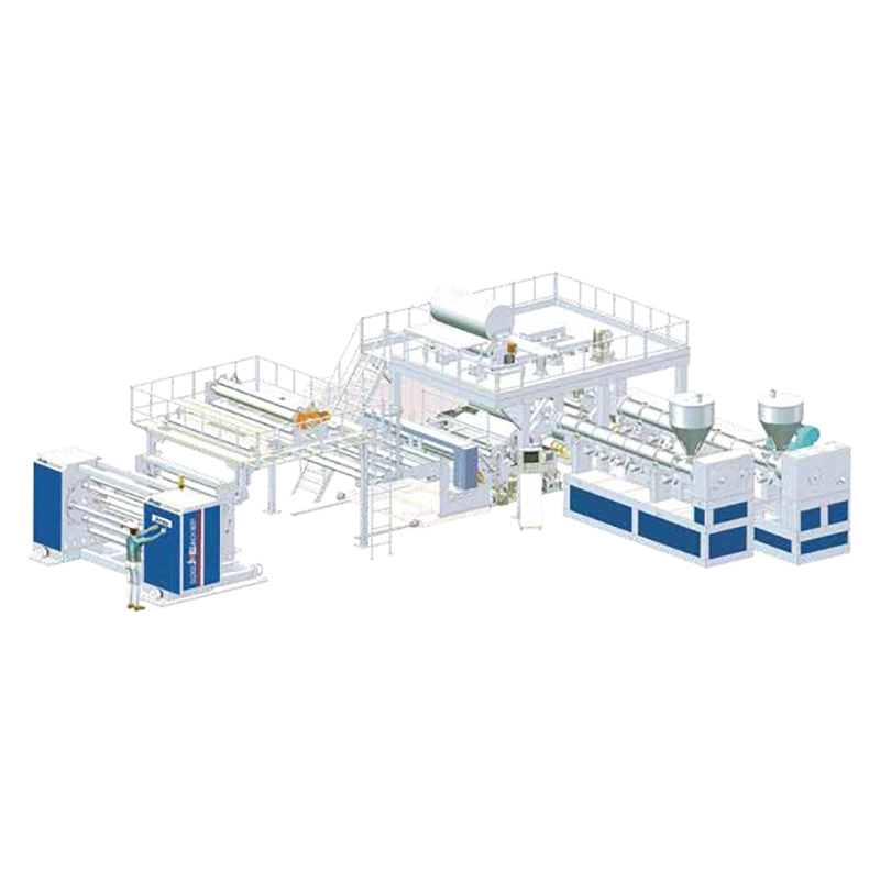 Single Layer Or Multi-Layer Coating Film Extrusion Line For Sale