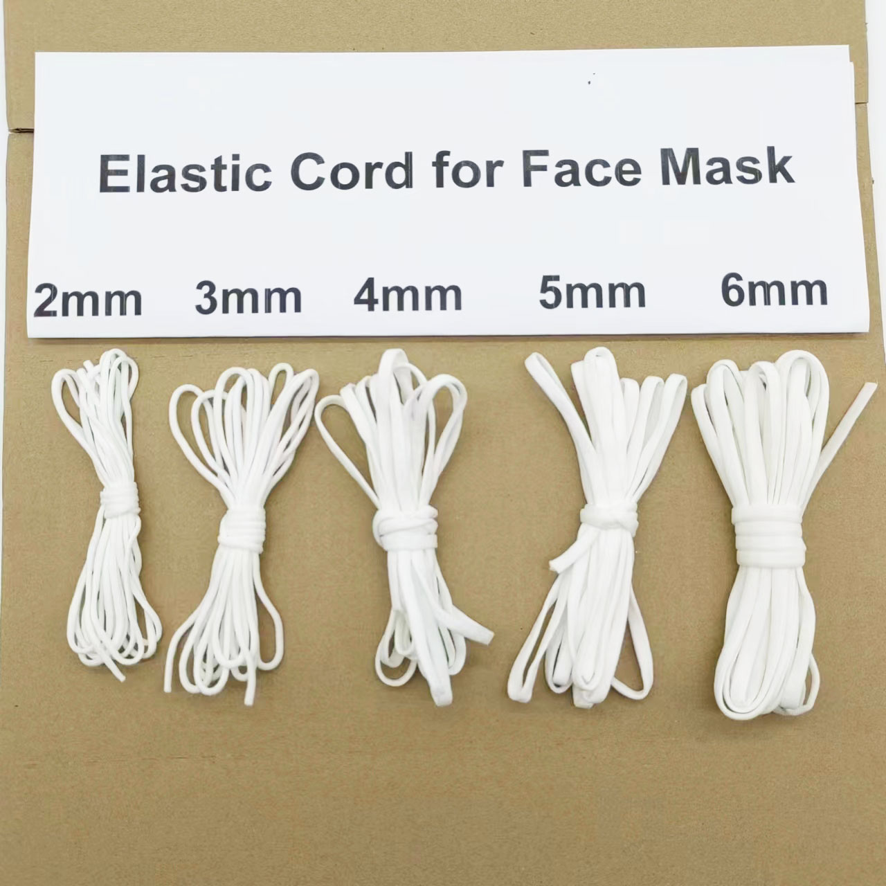 Elastic Round Braided Cord-3Mm Round Elastic Cord-Vendor-Exporter