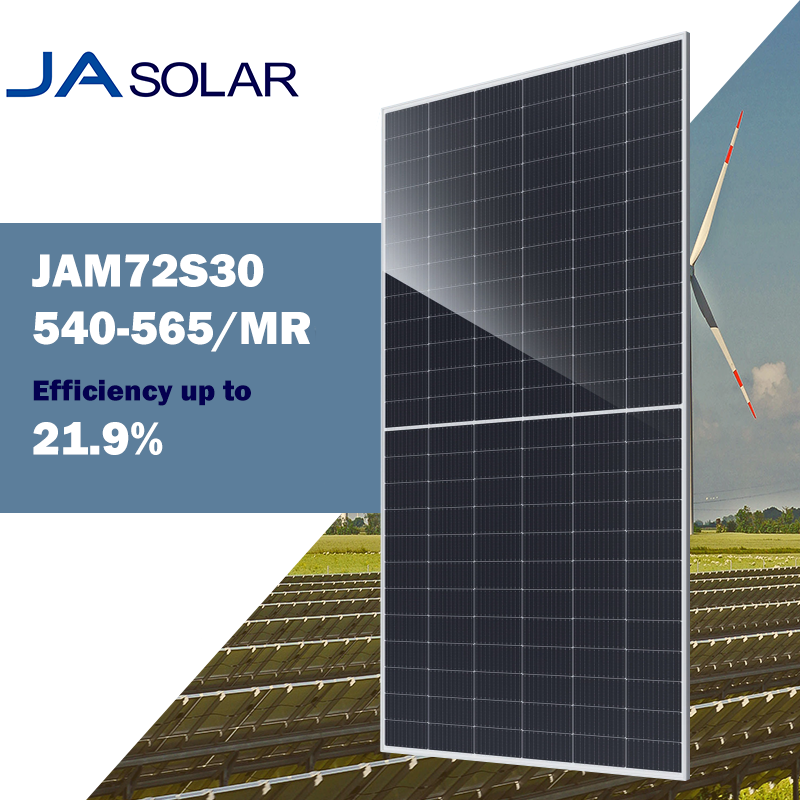 JA Solar Panels 540W 550W 560W P Type Monofacial Modules-JA TECH CO.,LTD.