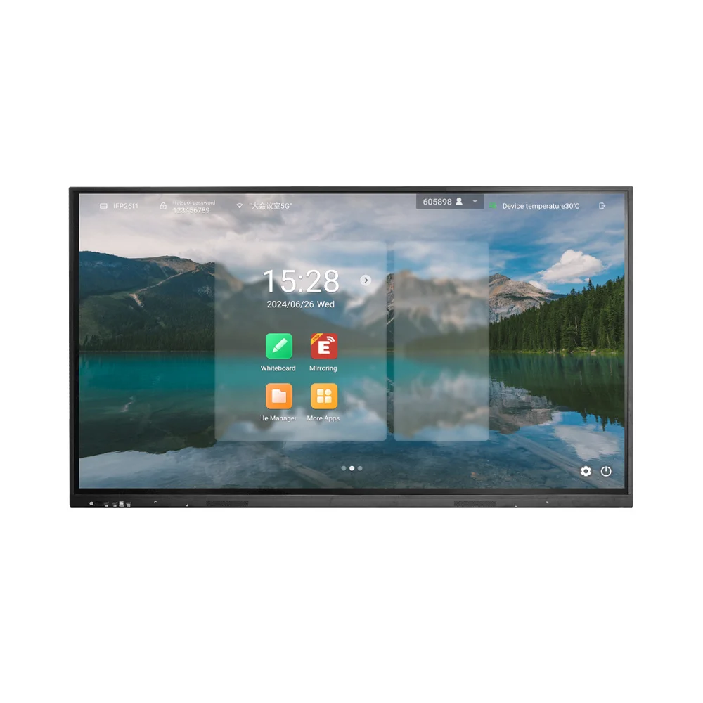 Working Principle Of Smart Interactive Flat Panel For School