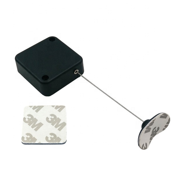 Plastic Retracting Security Cable Coiled/Security Pull Box Recoiler