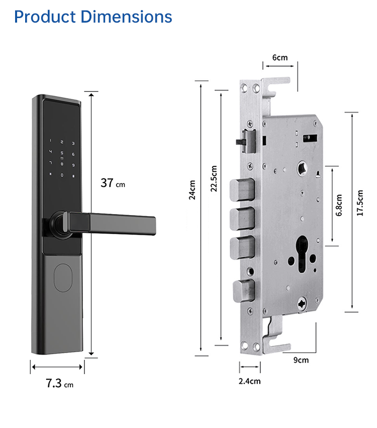 HW1 Gateway Lock (433)_Zhejiang Swin IoT Technology Co., Ltd.