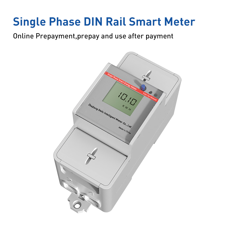 SW1 (WIFI DIN Rail) Single Phase Smart Electric Meter_Zhejiang Swin IoT ...