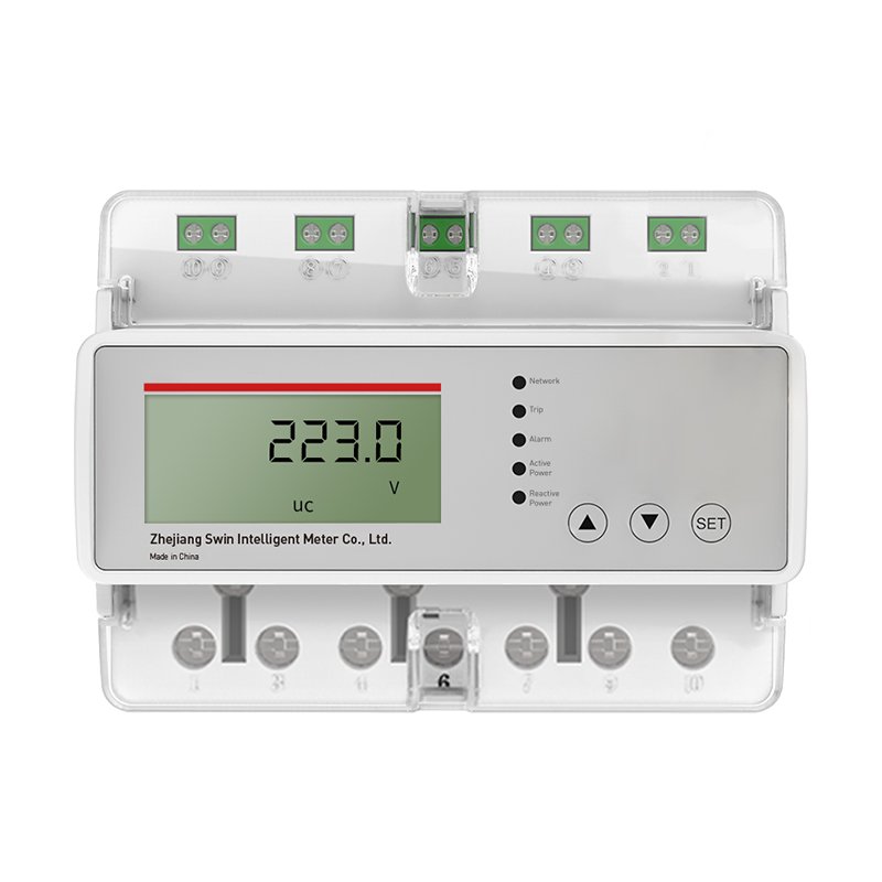 S485H3(RS485 DIN Rail Current Transformer)Three Phase Smart Current ...