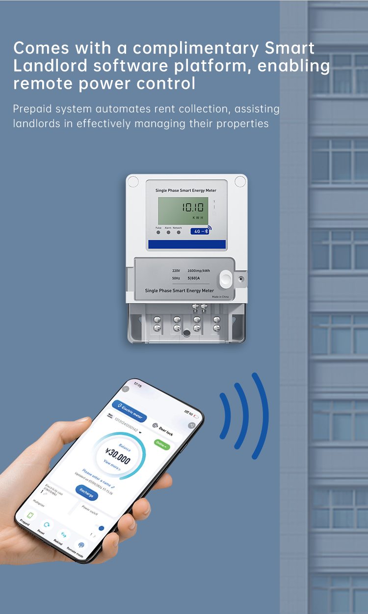 SSNB1 (NB-IoT wall-mounted) Single Phase Smart Electric Meter_Zhejiang ...